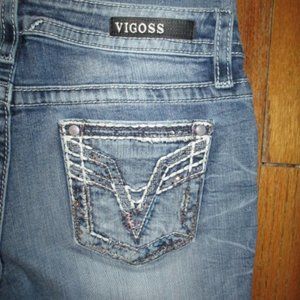Vigoss | Jeans | Vigoss Capri Embellished Midrise Jeans | Poshmark